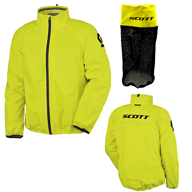 Scott Yellow Wet Weather Jacket – Motoland NZ